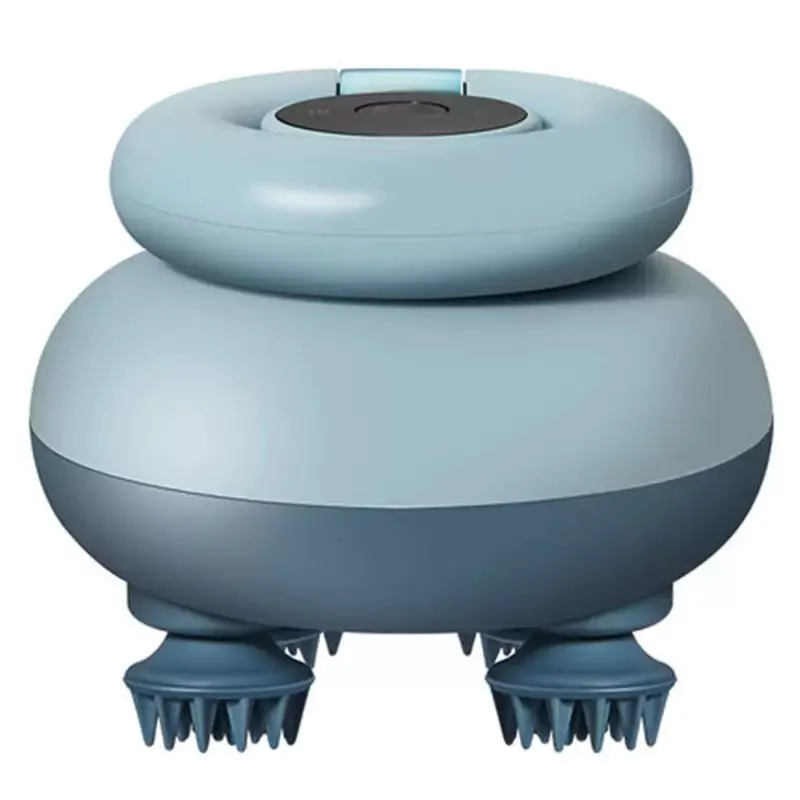 Waterproof Scalp Massager Blue – Gentle Scalp Stimulation